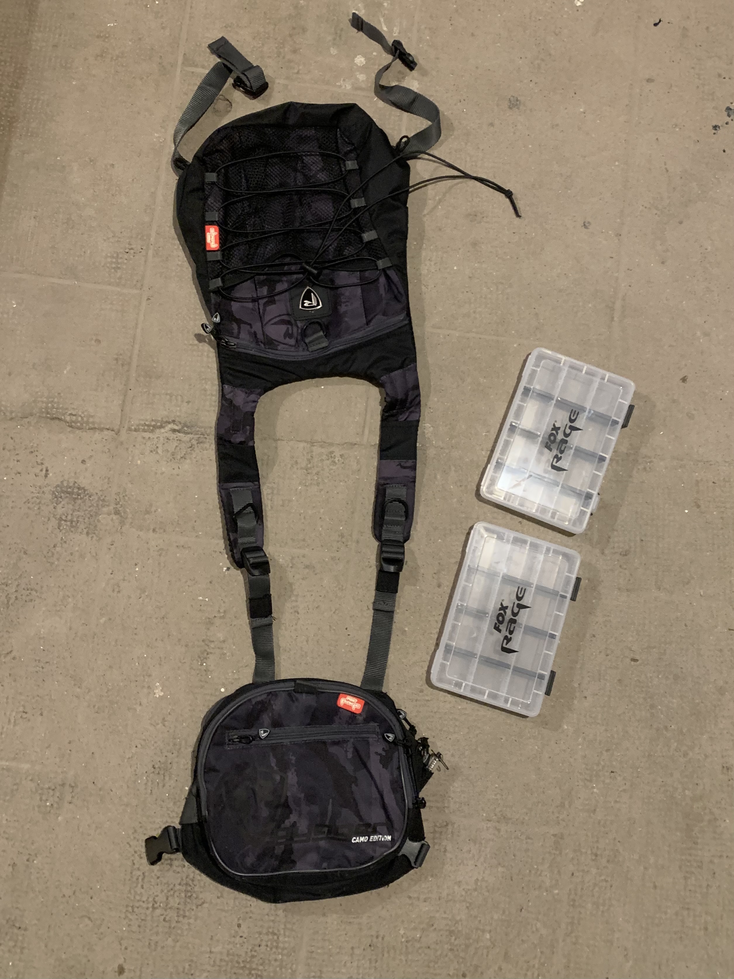 Chest Pack Fox Rage Voyager Camo Tackle Vest at Carolyn Cotter blog