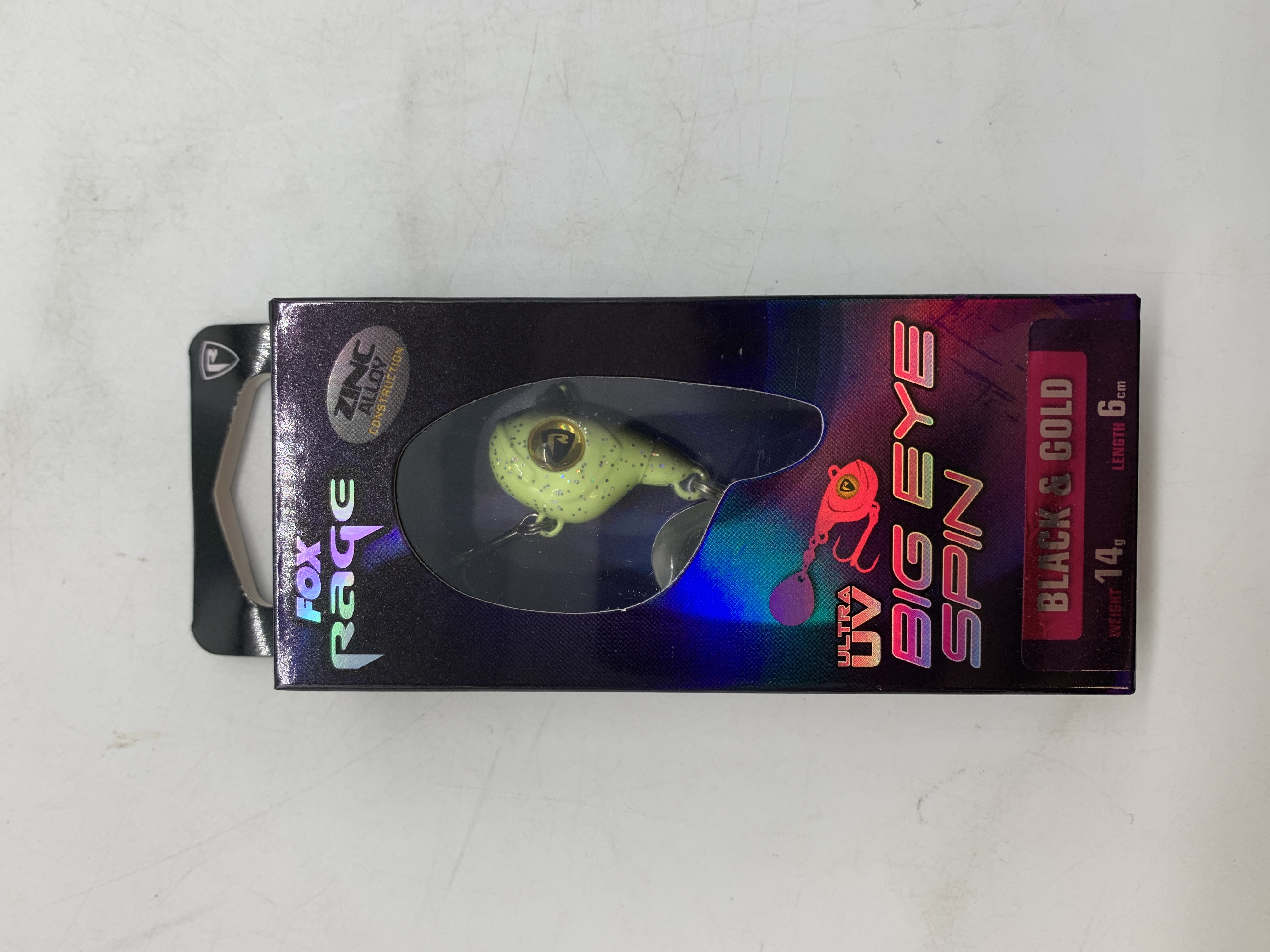 Leurre de pêche Fox rage big eye spin