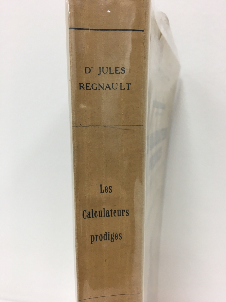 Les calculateurs prodiges de Jules Regnault - livre rare