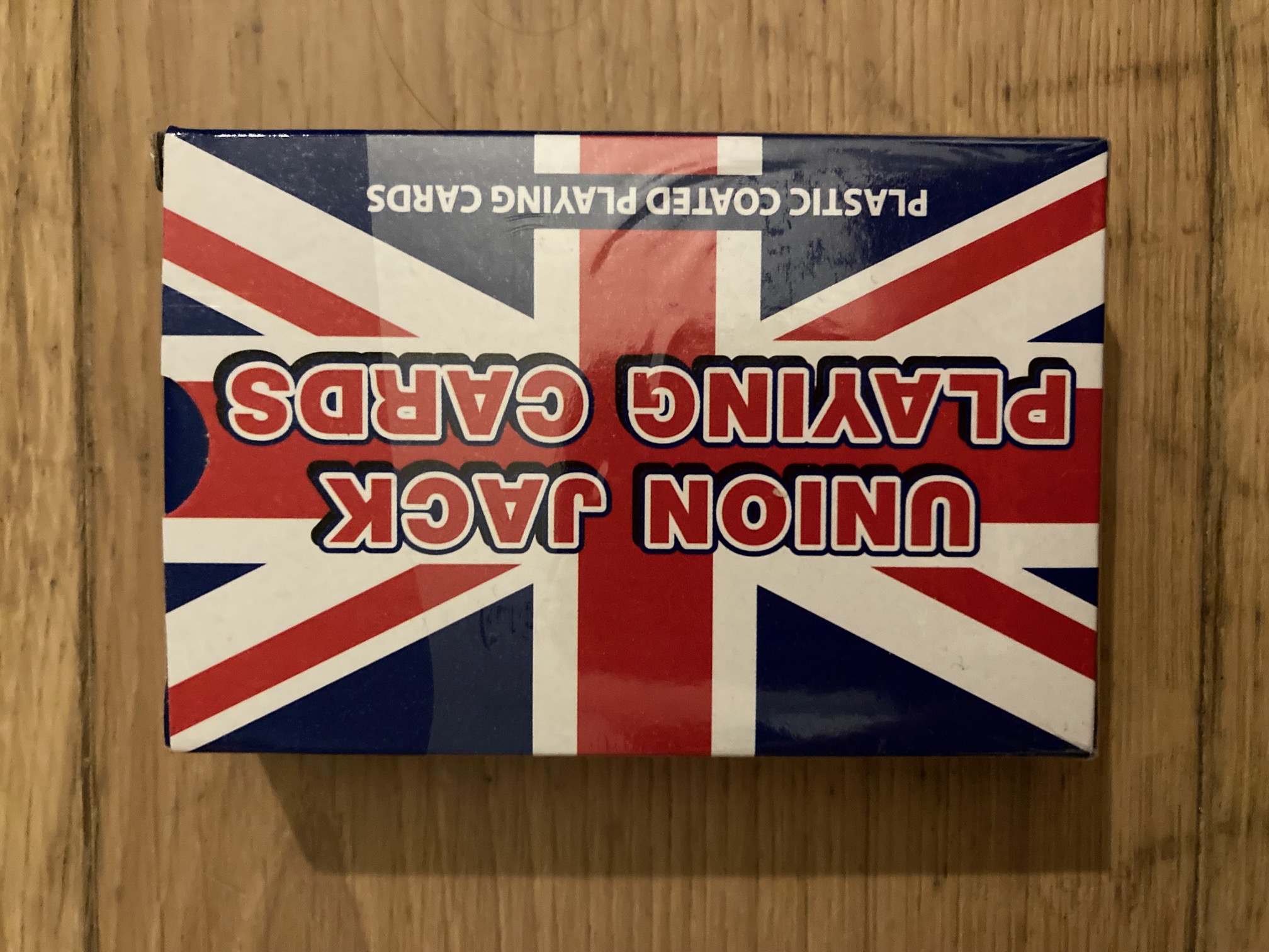 Jeu de cartes Union Jack
