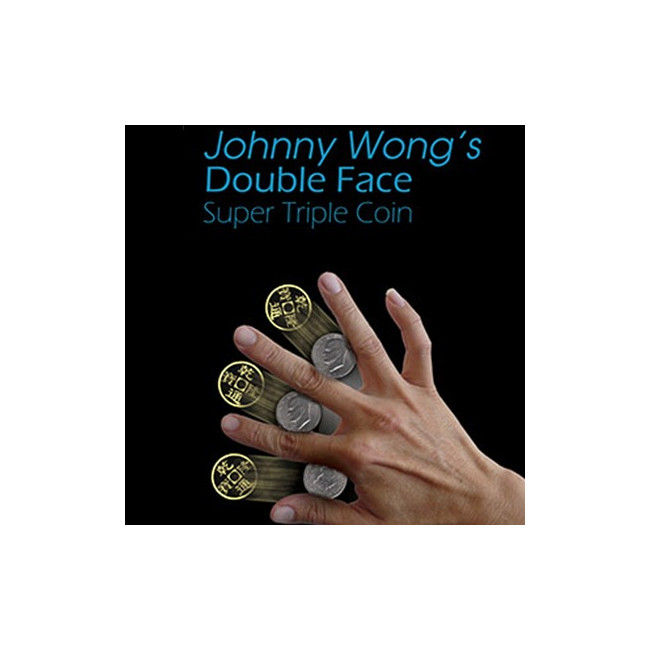 (Super Version) Super Triple Coin Double Face (Eisenhower Dollar)