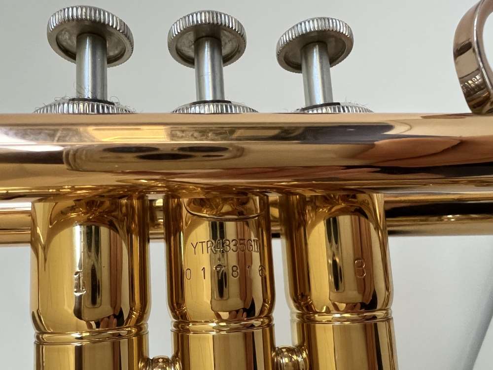 Trompette Yamaha YTR-4335 GII reconditionnée