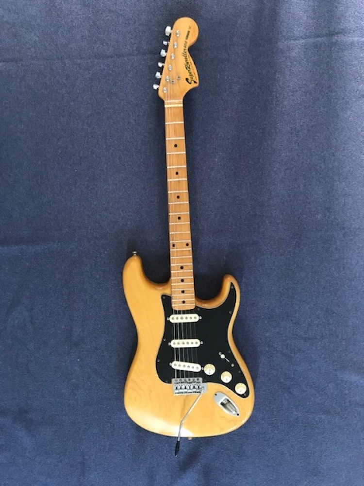 Guitare électrique Stratocaster SuperRock'n Roller 400 Yamaha "natural ...