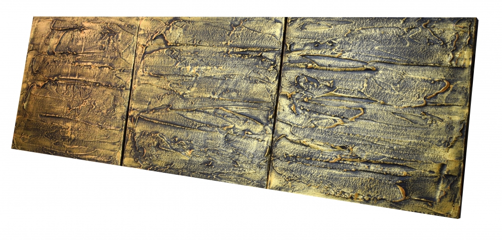 Aztec gold metallic painting for home and office