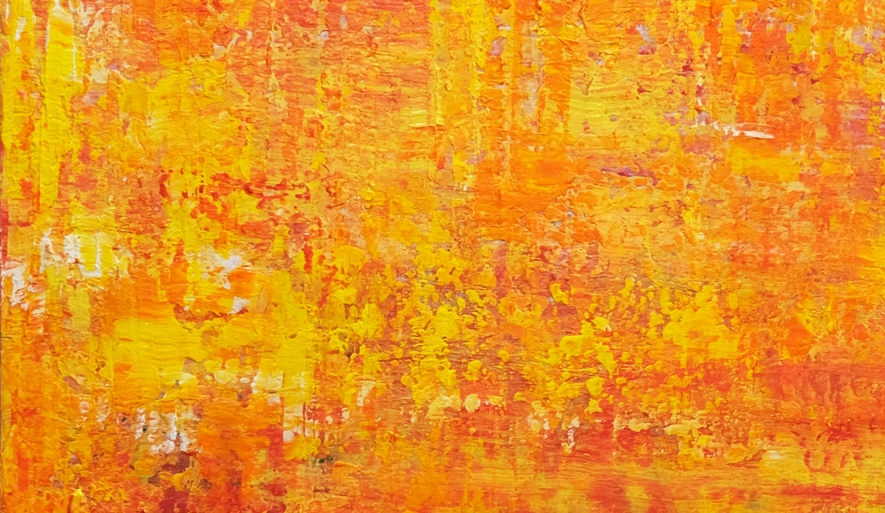 Yellow Abstract Painting V