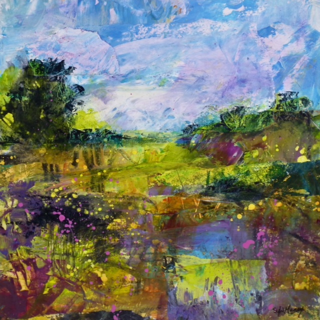 Ragwort and Willow-herb on Wortham Ling