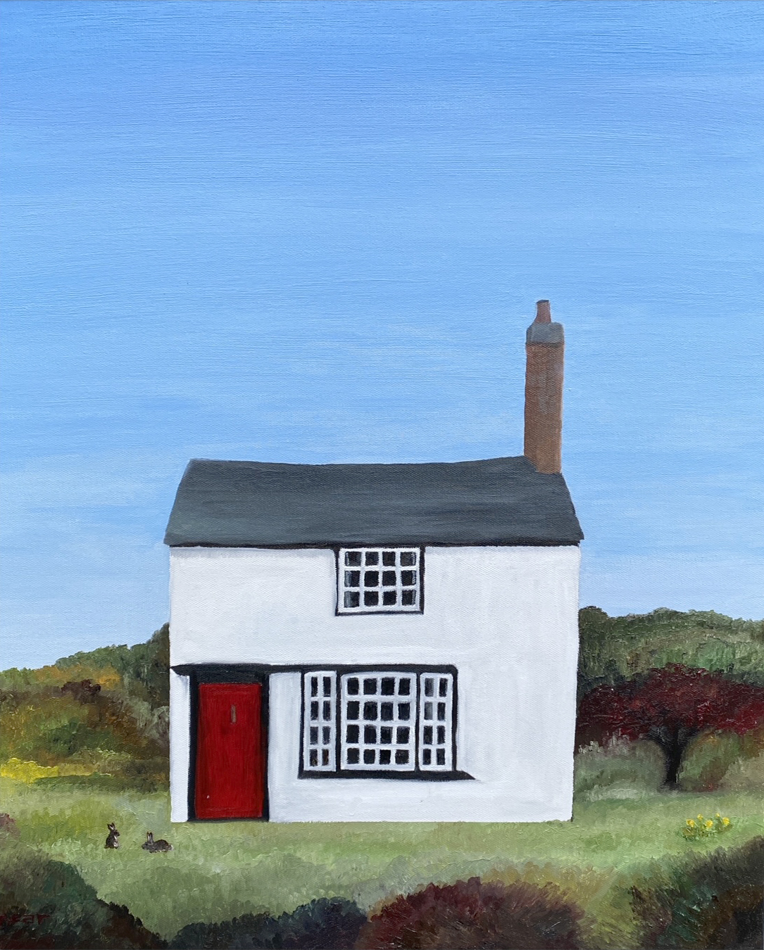 The little white cottage