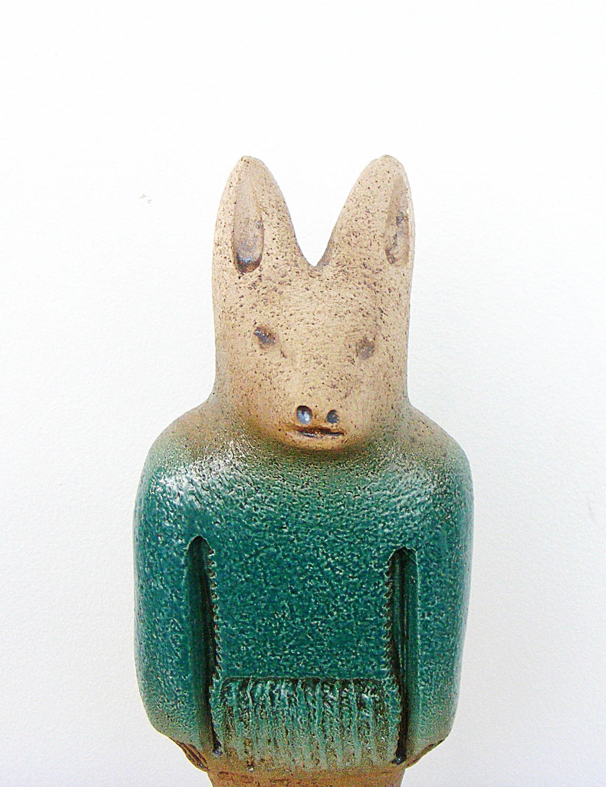 Anubis Jackal Headed Ancient Egyptian God - Ceramic Sculpture