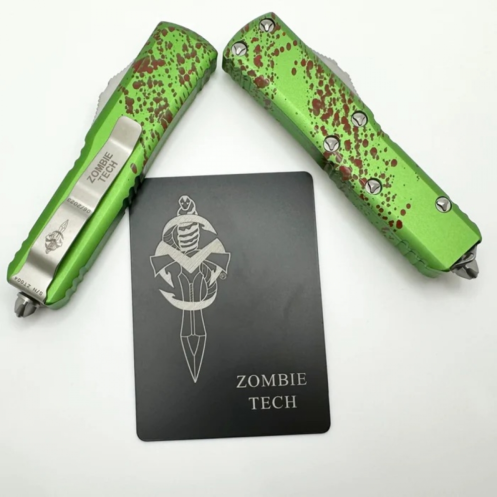 Microtech UTX-85 Zombie Tech Hellhound & Warhound Set