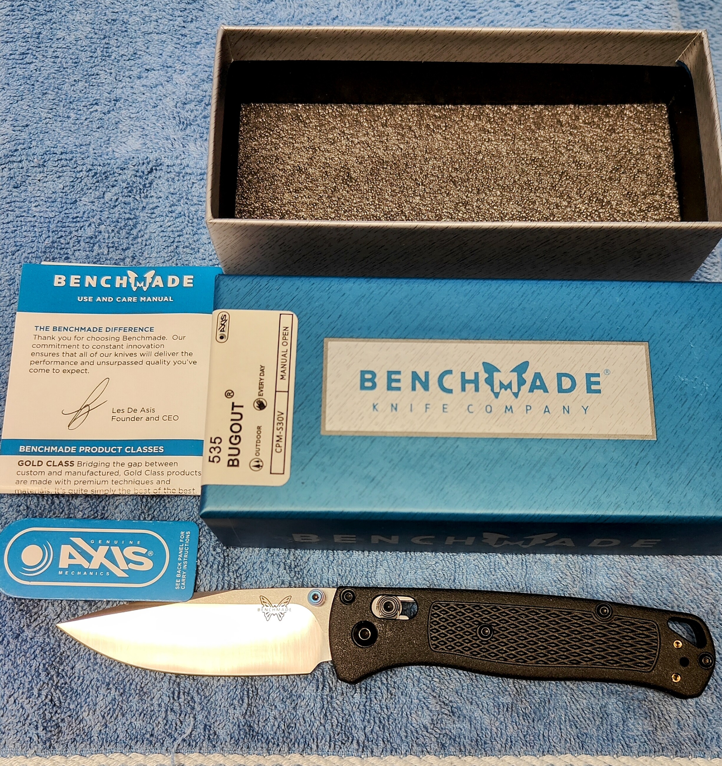 BENCHMADE 535 BUGOUT