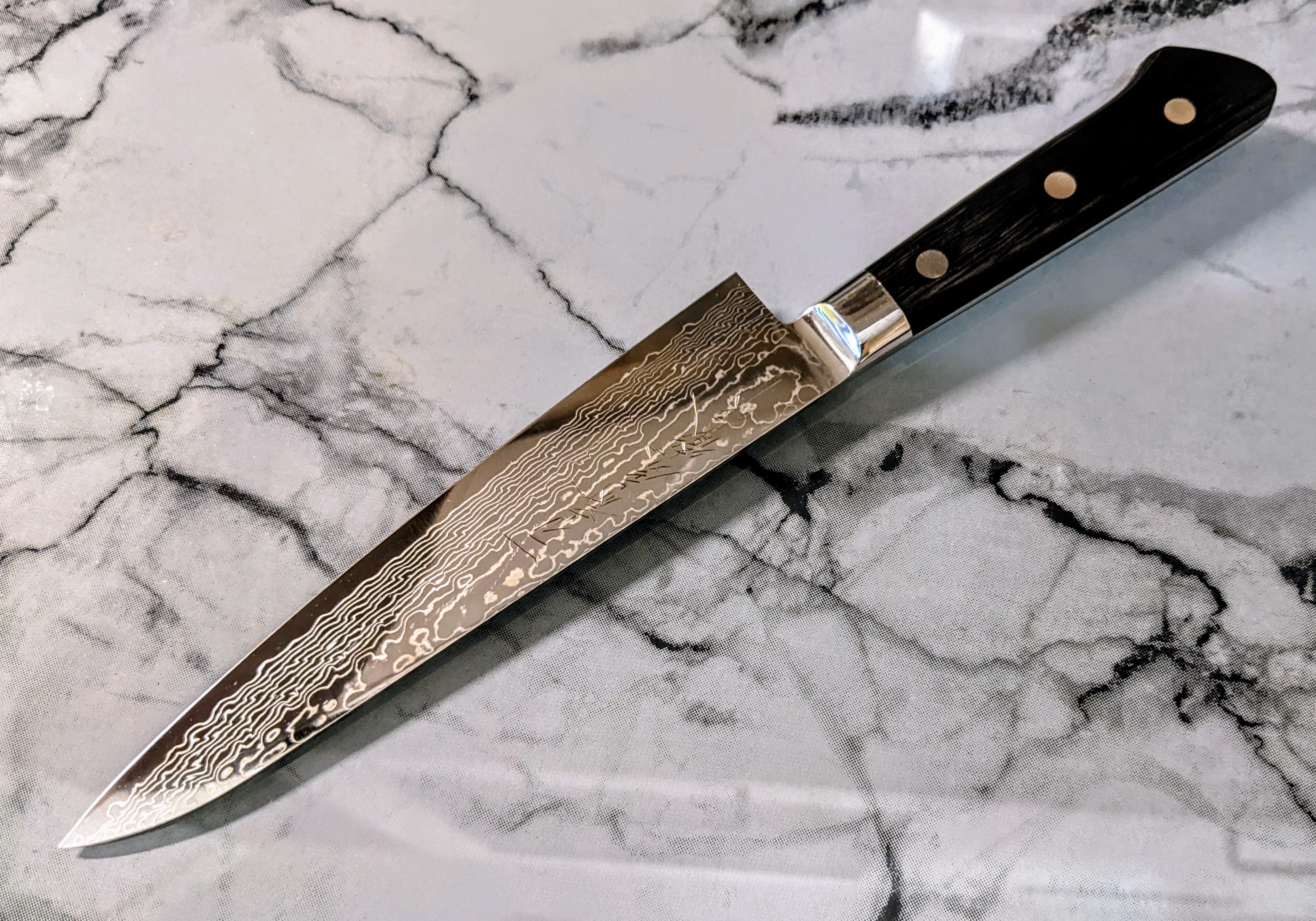 Ryusen Bonten Unryu Damascus 150 Yo Petty