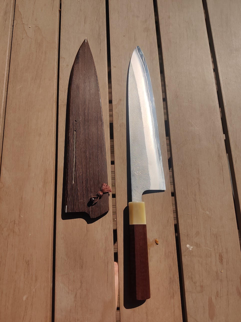 Yoshikane SKD Nashiji 270 Gyuto w/ saya