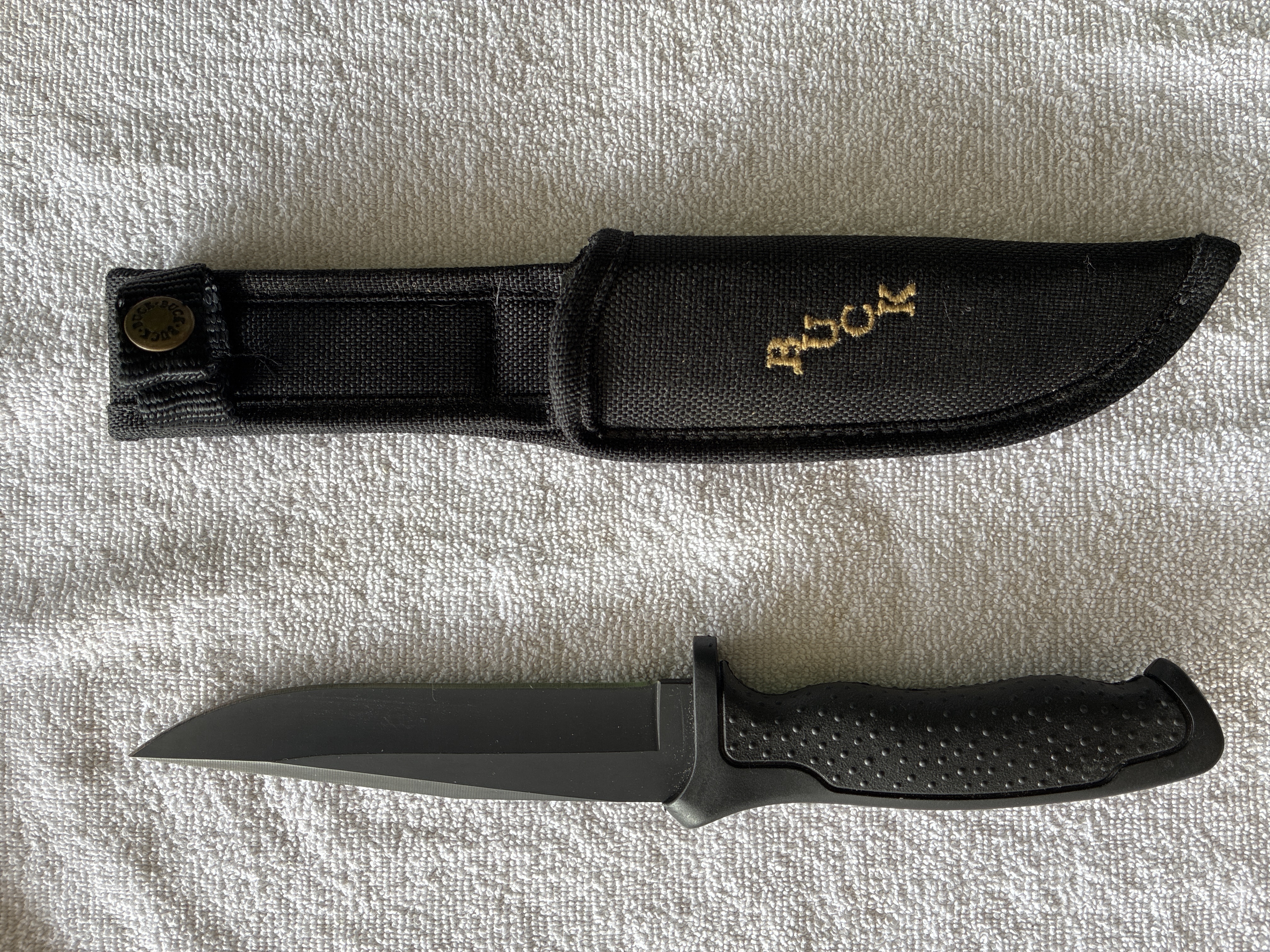 Vintage US Buck Knighthawk model #650 Fighting/Hunting Knife with ...