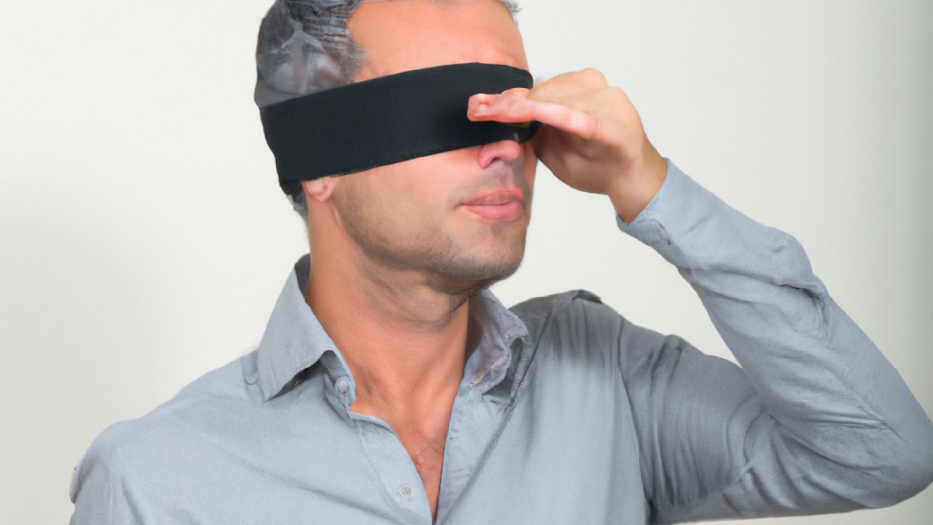 Triggering senses of a blindfolded person – a sensory experience